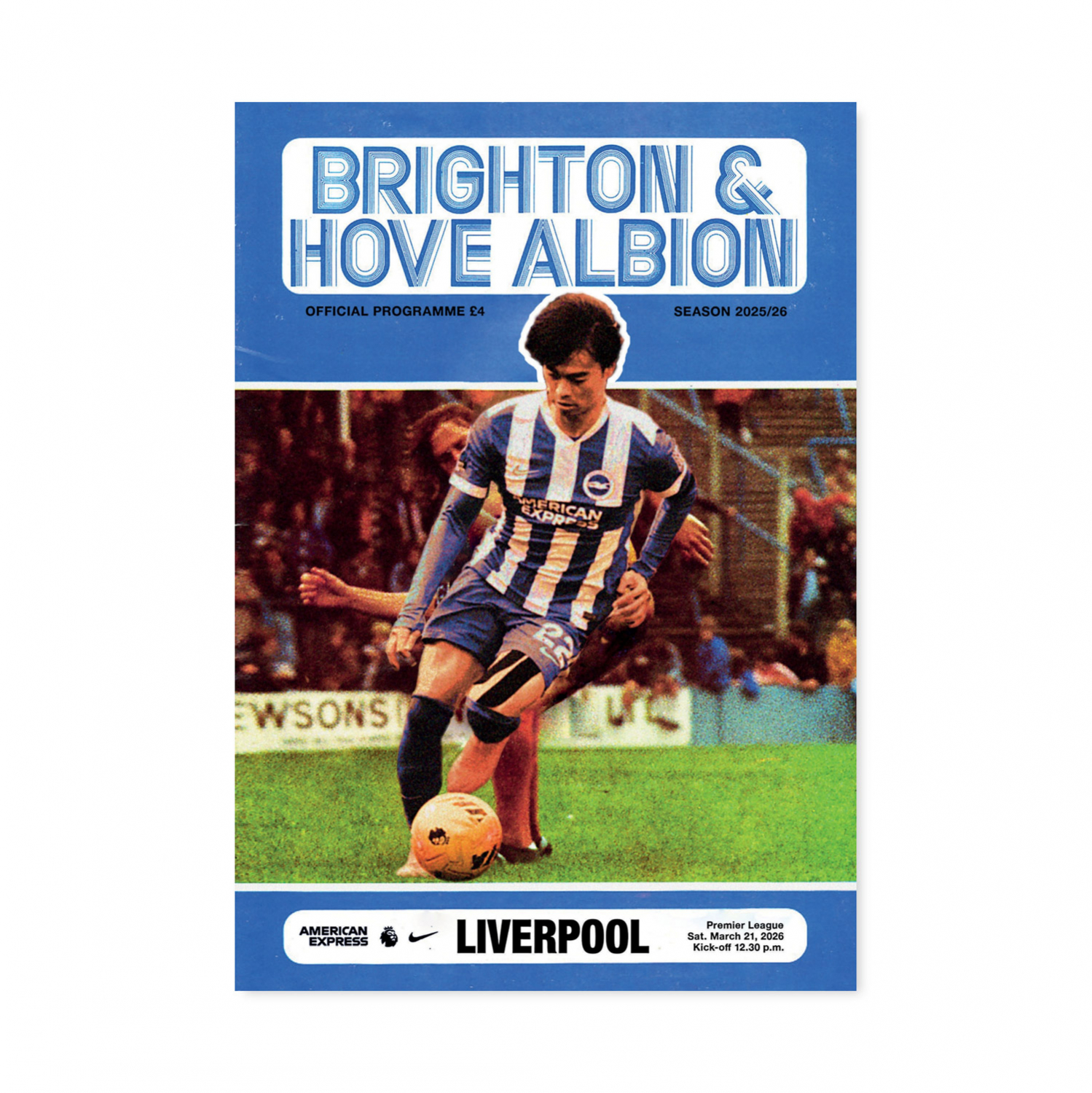 BHAFC vs Liverpool - Match Programme